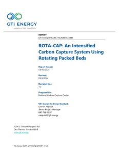 ROTA-CAP Final Report – R4.3 clean | National Carbon Capture Center